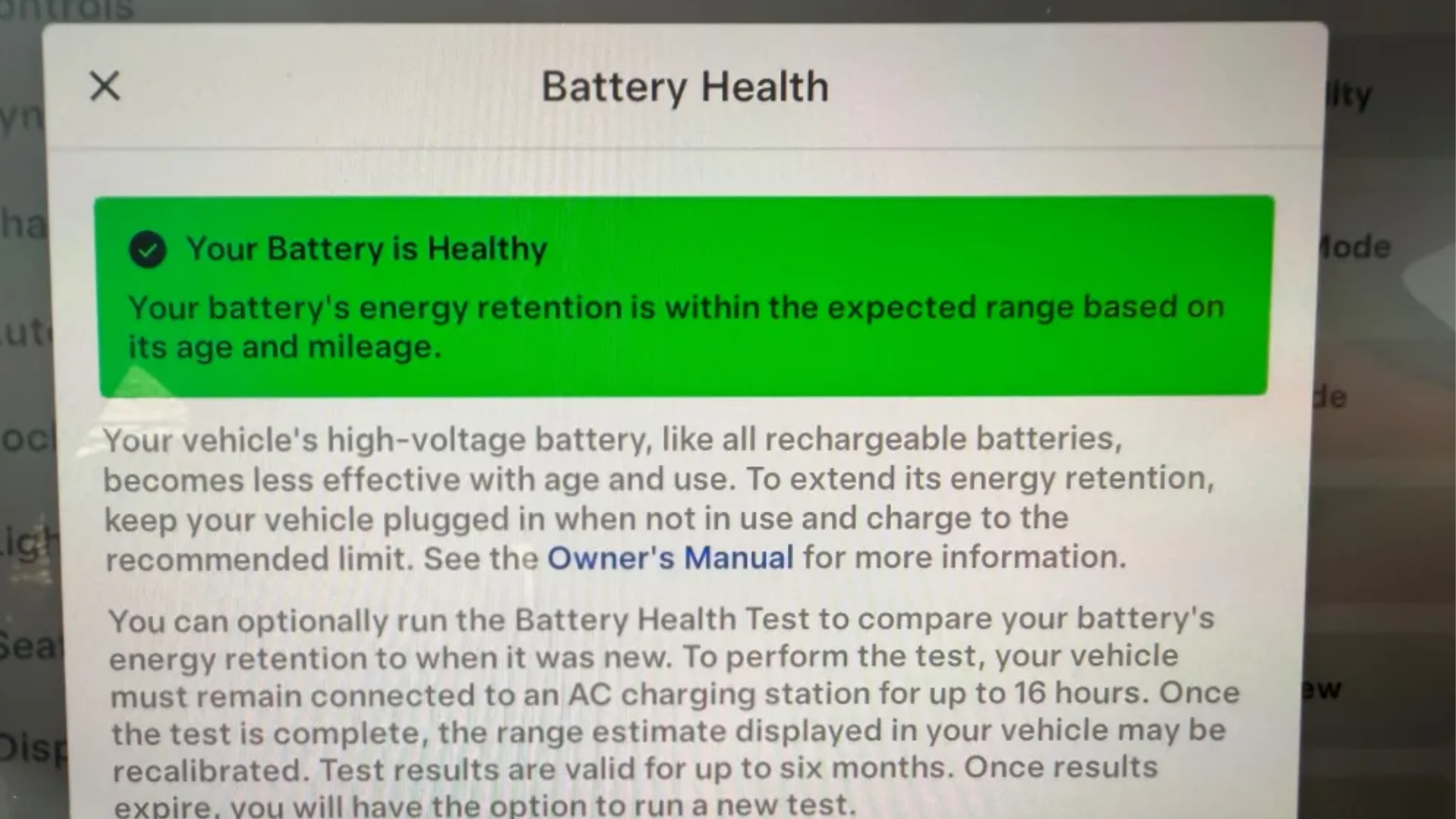 Tesla Battery Health Test: Neues Feature im Update 2025.8.3 – Shop4Tesla