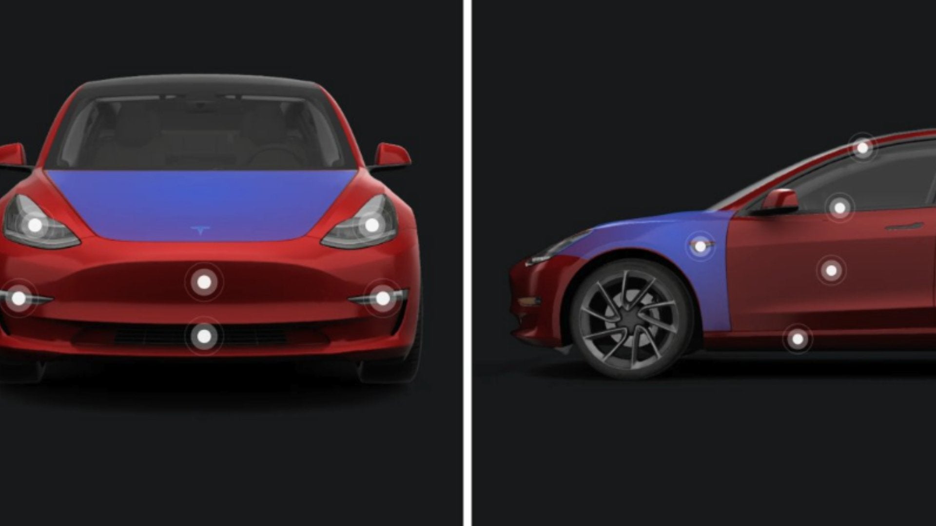 Tesla-App-Funktion: Visual Interface für detaillierte Service-Anfragen ...