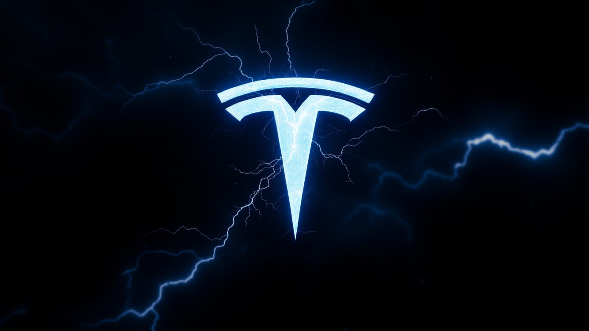 Tesla Logo Wallpaper 4k